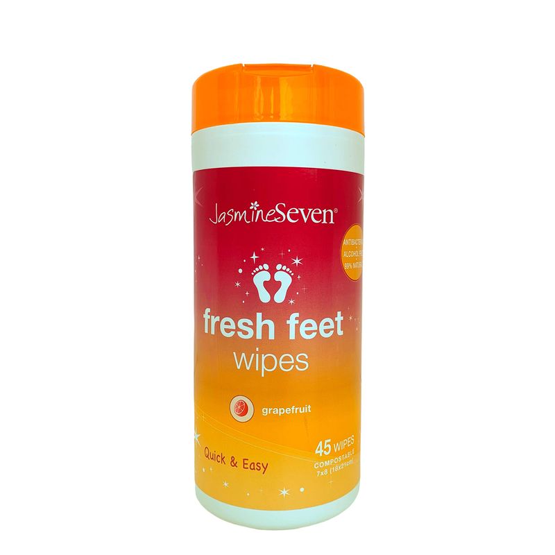 Fresh Feet Wipes -for Kids and Adults - Antibacterial Refreshing ...