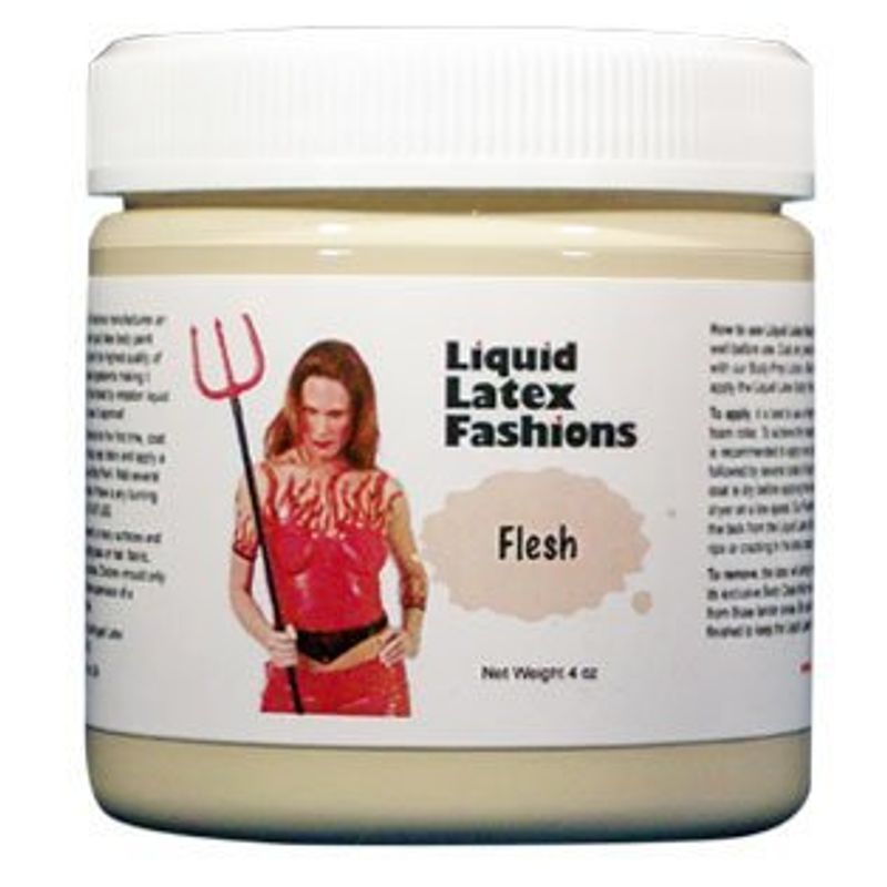 Flesh 8 Oz - Liquid Latex Body Paint, Ammonia Free No Odor, Easy On and ...