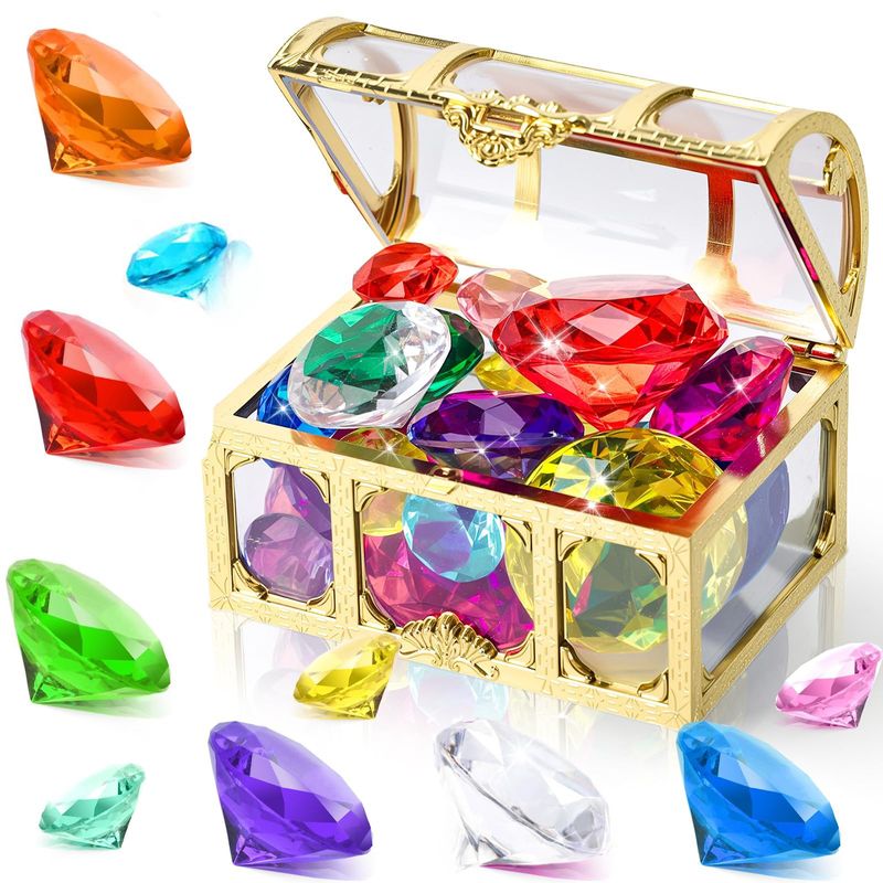 JBLJDWD 35 Pcs Treasure Chest, Treasure, Pirate Treasure Chest Treasure ...