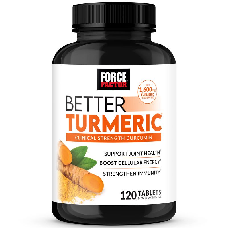 FORCE FACTOR Better Turmeric Joint Support Supplement Featuring ...