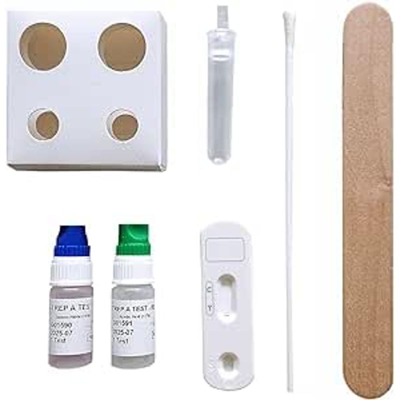 Strep A Test I Streptococcal Quick Test by Throat Swab I Home Test for ...