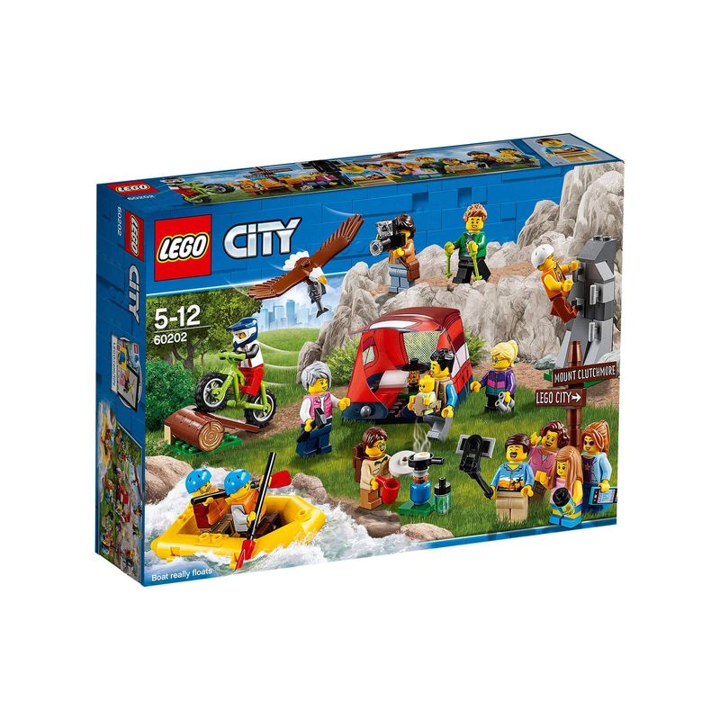 LEGO City People Pack – Outdoors Adventures 60202 Building Kit (164 ...