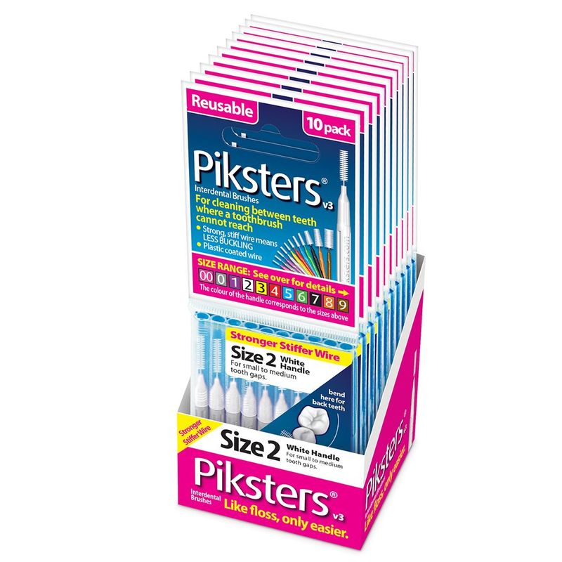Piksters Size 2 10 pack box (100 brushes) - Online Marketplace ...