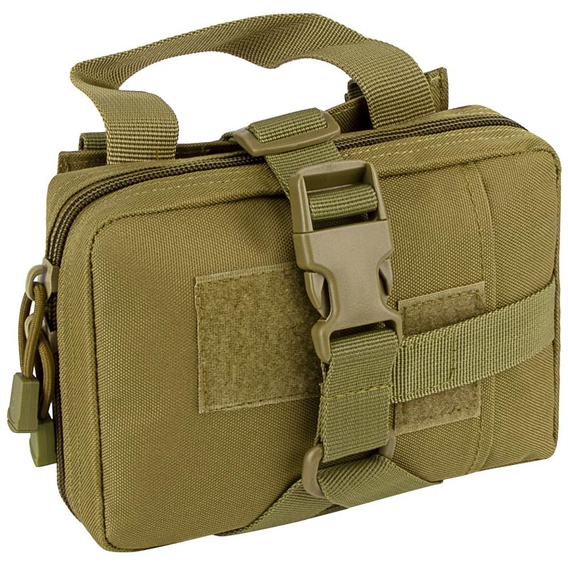 IronSeals Quick Detachable Tactical Molle Water Resistant Medical EMT Pouch, Military IFAK Pack ...