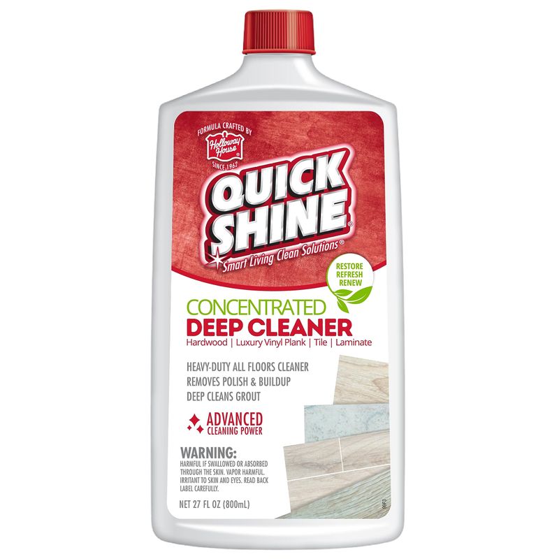 Quick Shine Multi Surface Deep Floor Cleaner and Remover 27oz | Removes ...