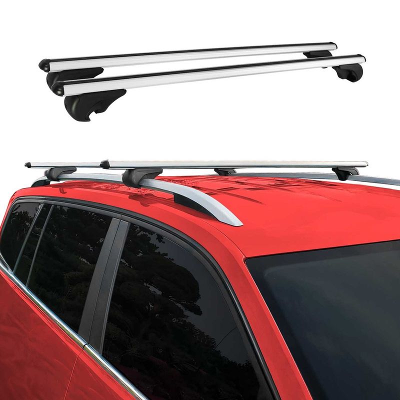 Lockable Roof Rack Cross Bars Luggage Carrier for Ford Flex 2009-2019 ...