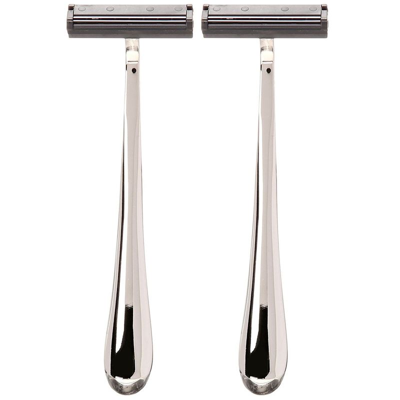 Colonel Ichabod Conk Chrome Double Track Razor (2 Pack) - Online ...