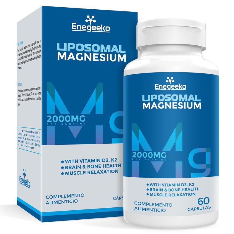 Liposomal Magnesium Softgels 2000 mg - Magnesium Supplement with ...