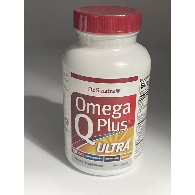 Dr. Sinatra Omega Q Plus Ultra 100 Mg 60 Softgels - New! - Online ...