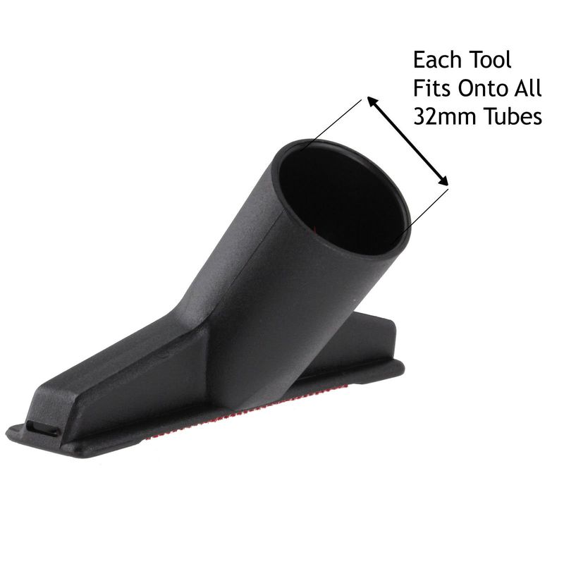 Spares2go Mini Tool Cleaning Nozzle Kit for Vax Vacuum Cleaners (32mm ...