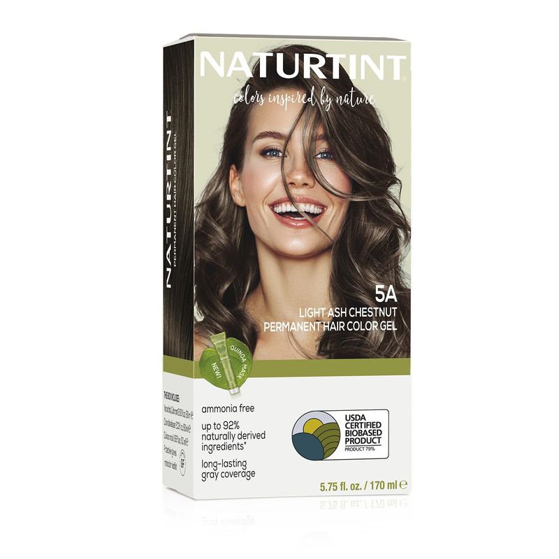 Naturtint Permanent Hair Color 5A Light Ash Chestnut (Pack of 1 ...