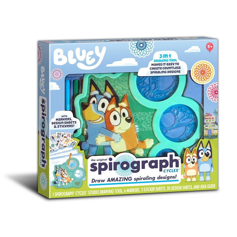 Spirograph Cyclex Studio Bluey - The Easy Way to Make Countless Amazing ...