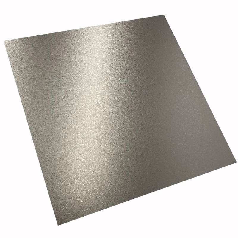 Silver Dull Titanium Plate, 0.01 x 7.9 x 7.9 inches (0.3 x 200 x 200 mm ...