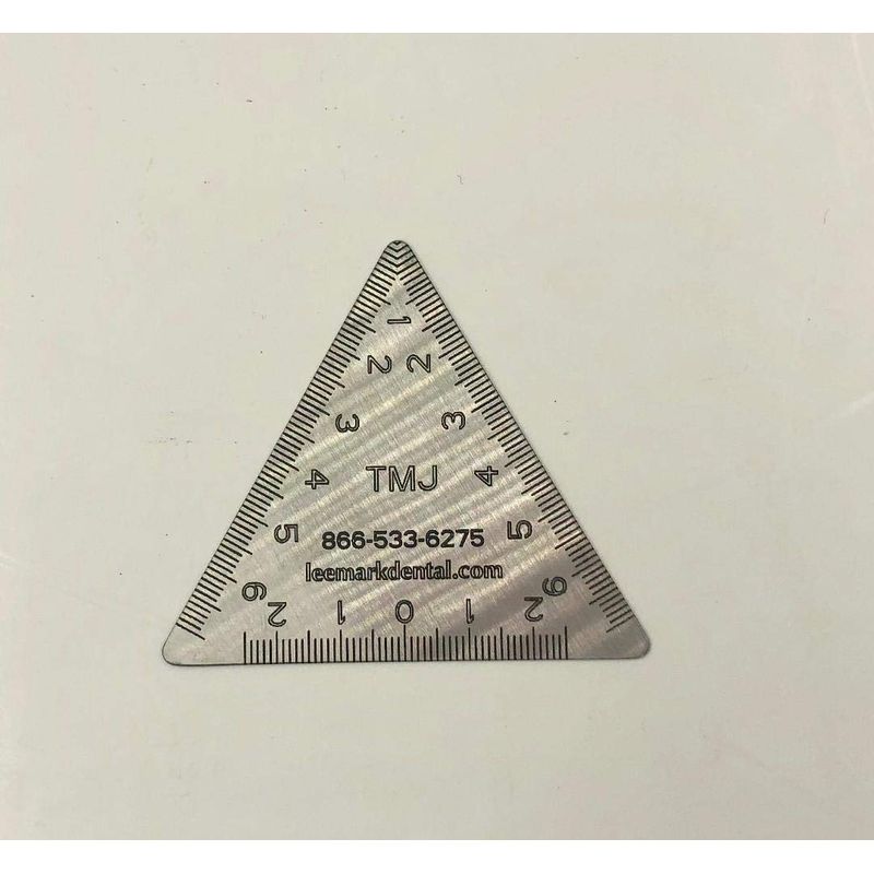 Stainless Steel Dental TMJ Triangular Ruler Instrument - EveryMarket
