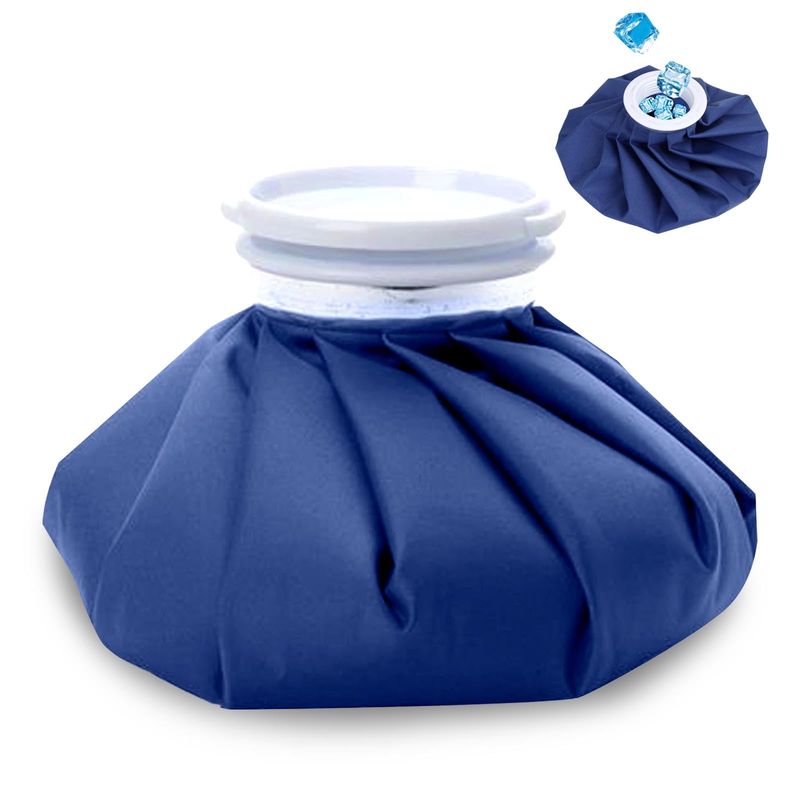 MUNSKT Hot & Cold Ice Water Bag, Reusable Refillable Leak Proof Pouch ...