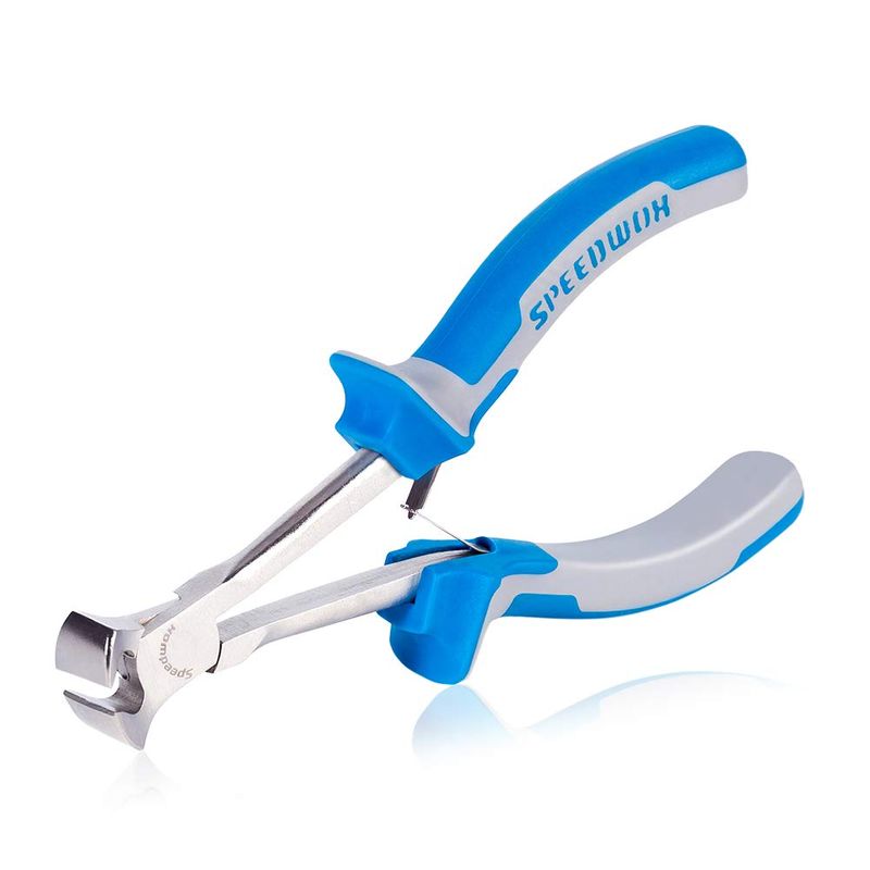 SPEEDWOX Long Reach End Nippers 5-1/2 Inches Mini End Cutting Pliers ...