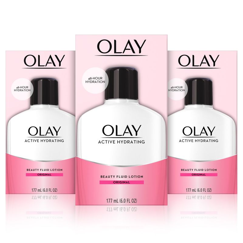 Olay Active Hydrating Beauty Moisturizing Lotion, Facial Moisturizer To ...