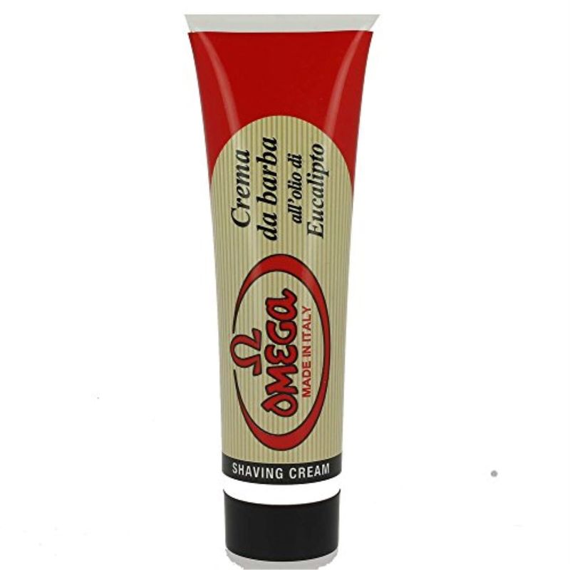 Omega Shaving Soap with Eucalyptus Oil in Tube, Made in Italy - #45001 ...
