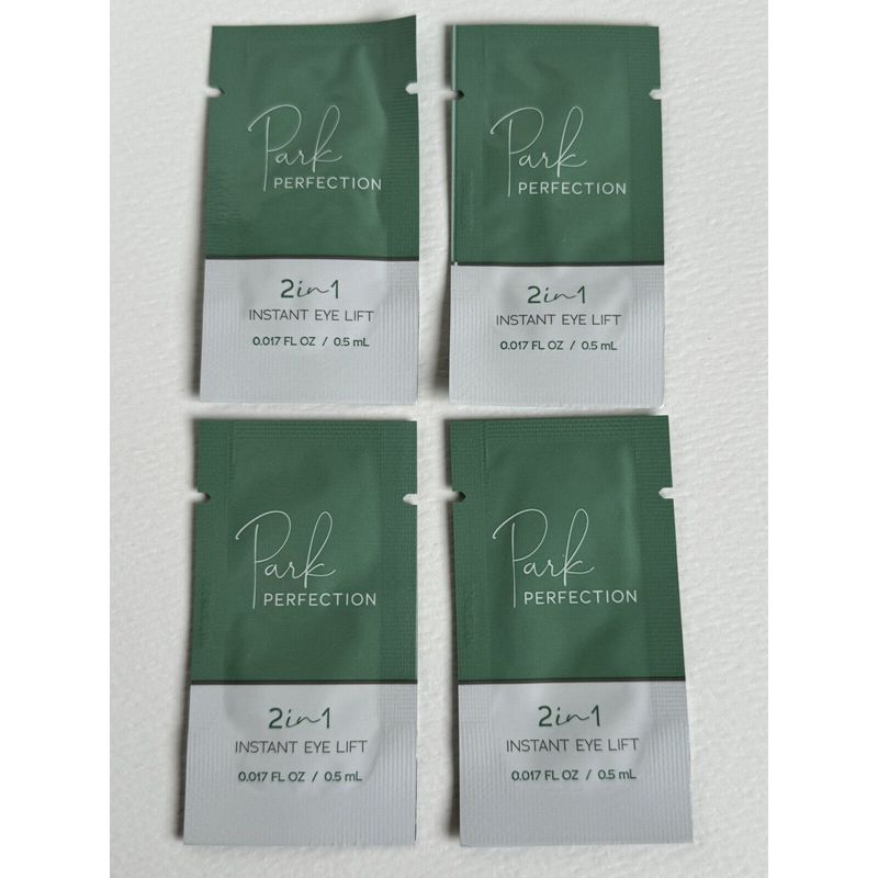 PARK PERFECTION 2 In 1 Instant EYE LIFT 0.5 ML Each Lot Of 4 Set Sample ...