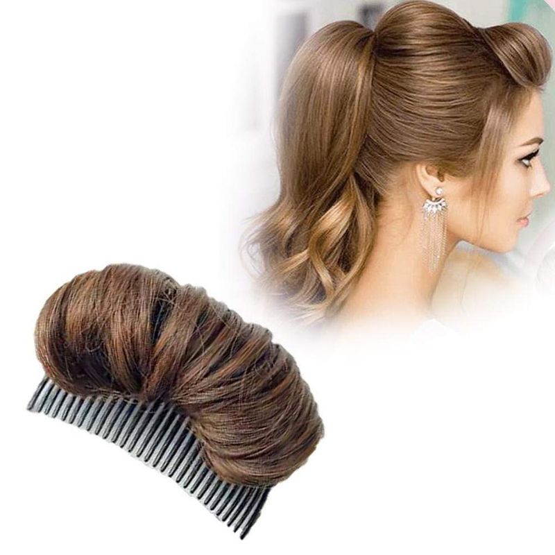 Hair Bump Up Combs Clips,Volume Up Hairstyle Clip Bun Maker Insert Tool ...