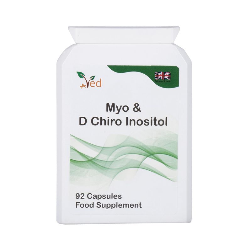 VED Myo & D Chiro Inositol, myo- inositol 2000 mg & D Chiro Inositol ...
