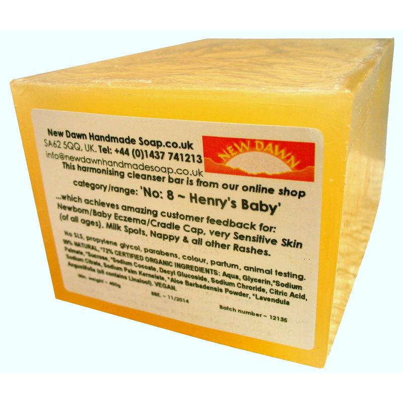 Handmade Natural Baby bath Lavender Soap Loaf - Range No.8 - Eczema ...