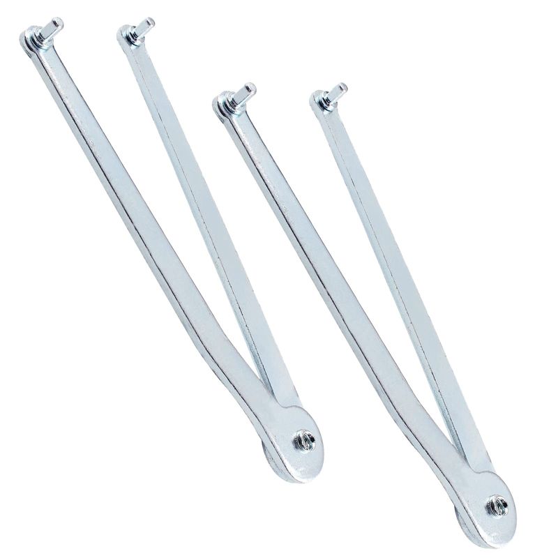 LDEXIN 2 Pcs Adjustalbe Face Spanner Wrench, Adjustable Pin Spanner Pin ...