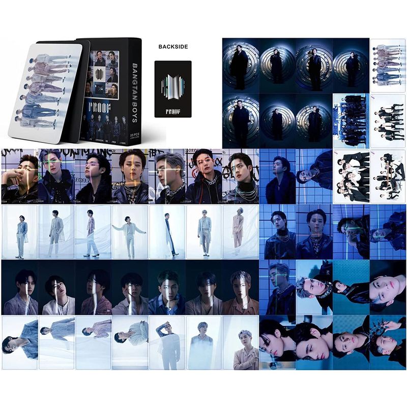 BTS Photocard 54Pcs,Kpop BTS Lomo Cards,BTS Merchandise,BTS Mini ...