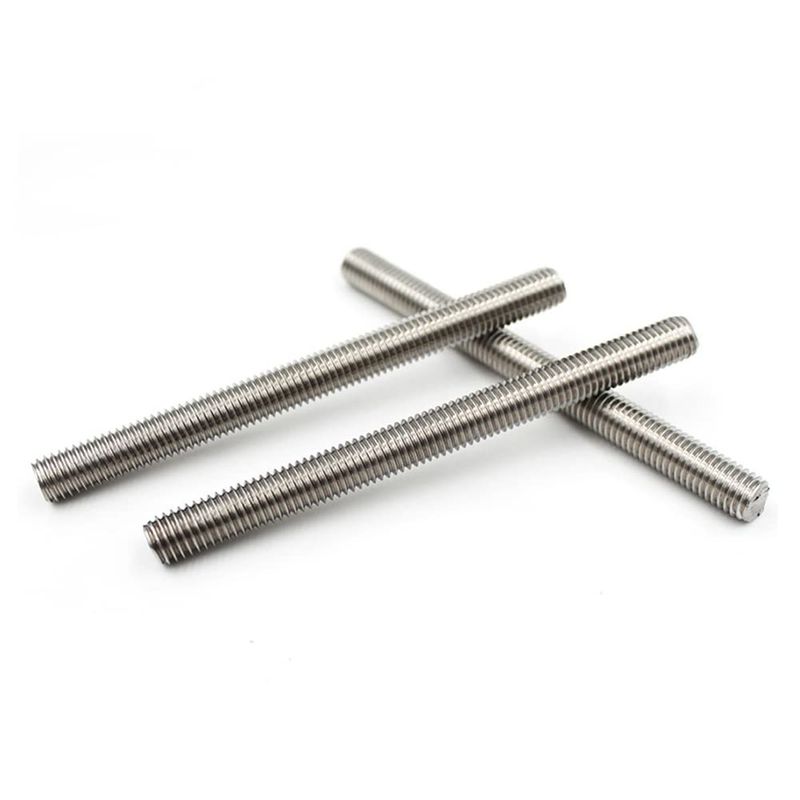 CONPHERON Threaded Rod 304 Stainless Steel Fully Threaded Bar Stud M3× ...