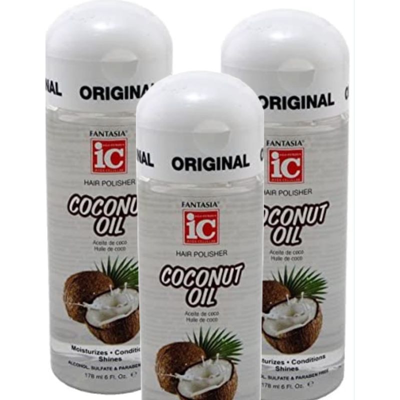 Fantasia Ic Hair Polisher 6oz Coconut Oil (3 Pack) - Online Marketplace ...