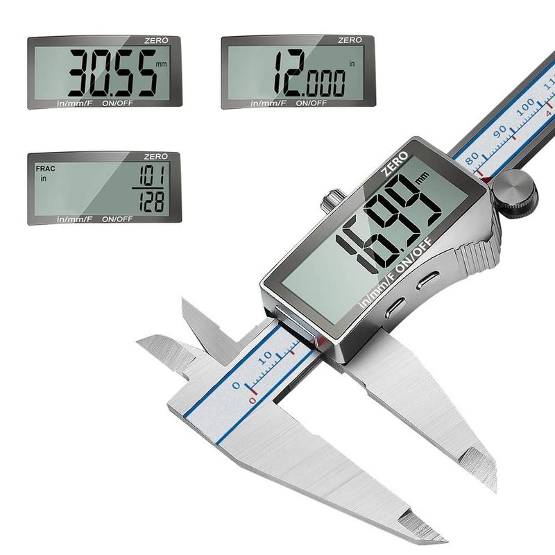 Digital Calipers, DITRON 6" Vernier Caliper- Electronic Micrometer with ...