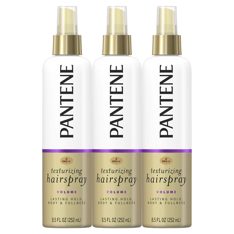 Pantene Hairspray Non-aerosol, Volume Lasting Hold, Pro-V, Body ...