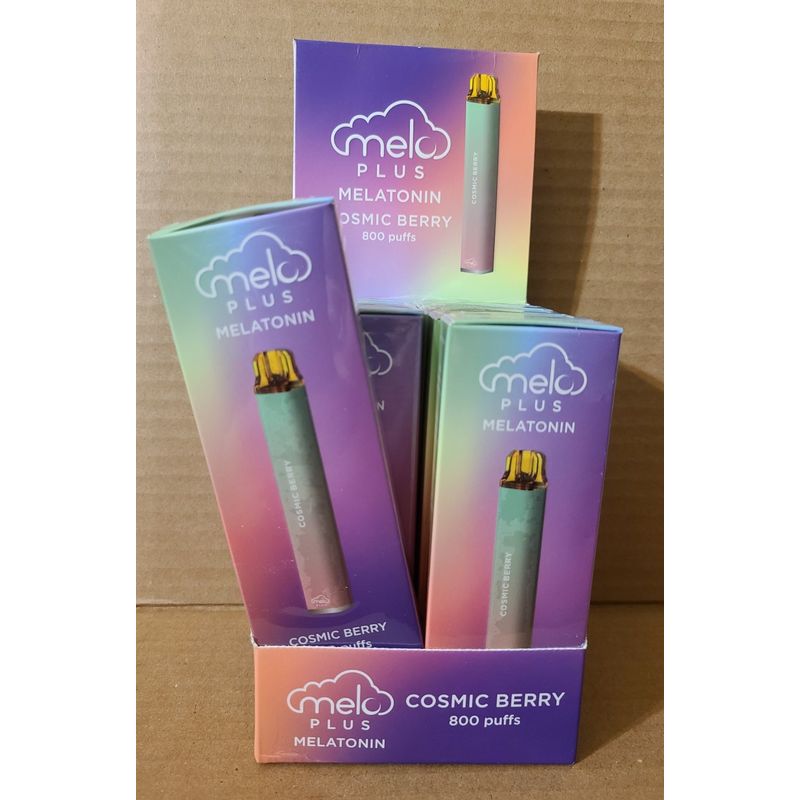 MELO Air Plus Melatonin Diffuser Pen Sleep Aid Cosmic Berry Flavor 800 ...