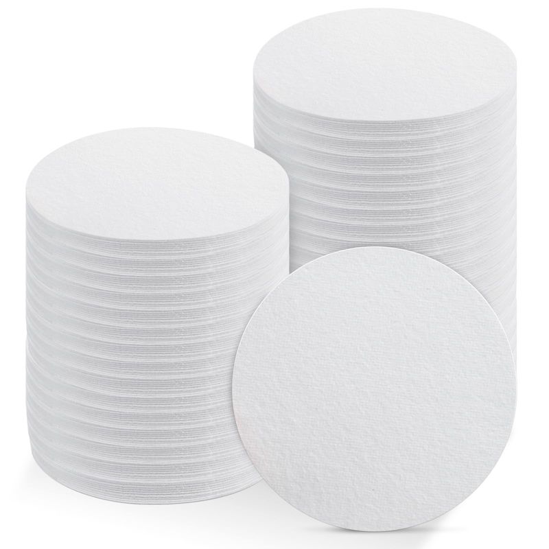 Akamino 200 Sheets 4.7 Inch Round Microwave Kiln Papers, Ceramic Fiber ...