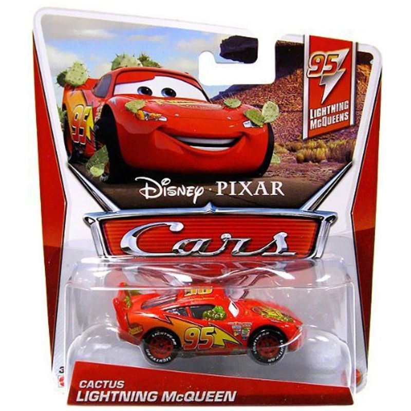 Disney/Pixar Cars 95 Lightning McQueens Cactus Lightning McQueen Die ...