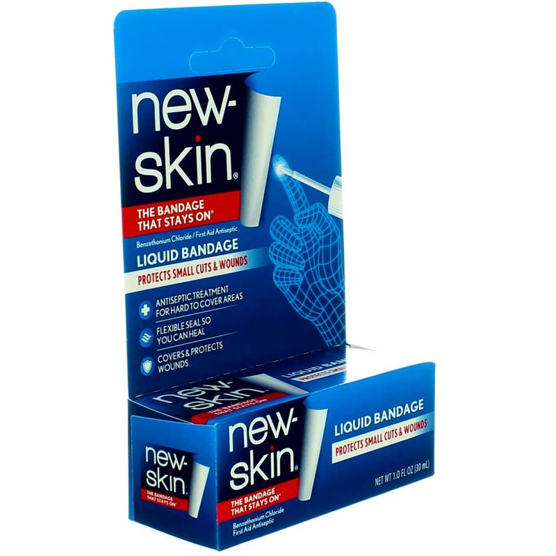 New-Skin Liquid Bandage - 1 oz, Pack of 4 - Online Marketplace ...