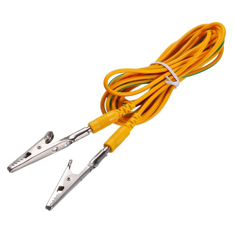 MECCANIXITY ESD Grounding Cable Cord with Alligator Clip 3.0m/118" Long ...