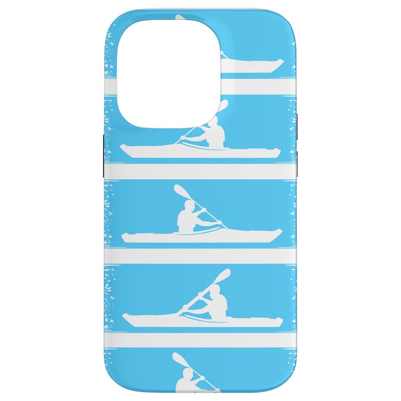 Distressed Kayak Boat Kayaker Kayaking Graphic Case for iPhone 14 Pro ...