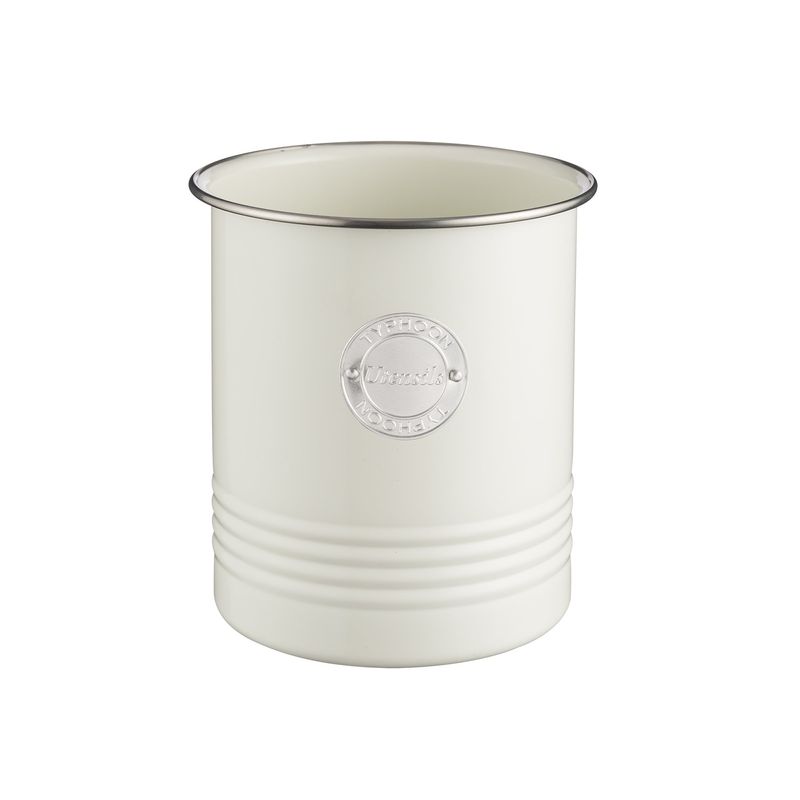 Typhoon Living Cream Utensils Pot, 15cm - Online Marketplace - EveryMarket