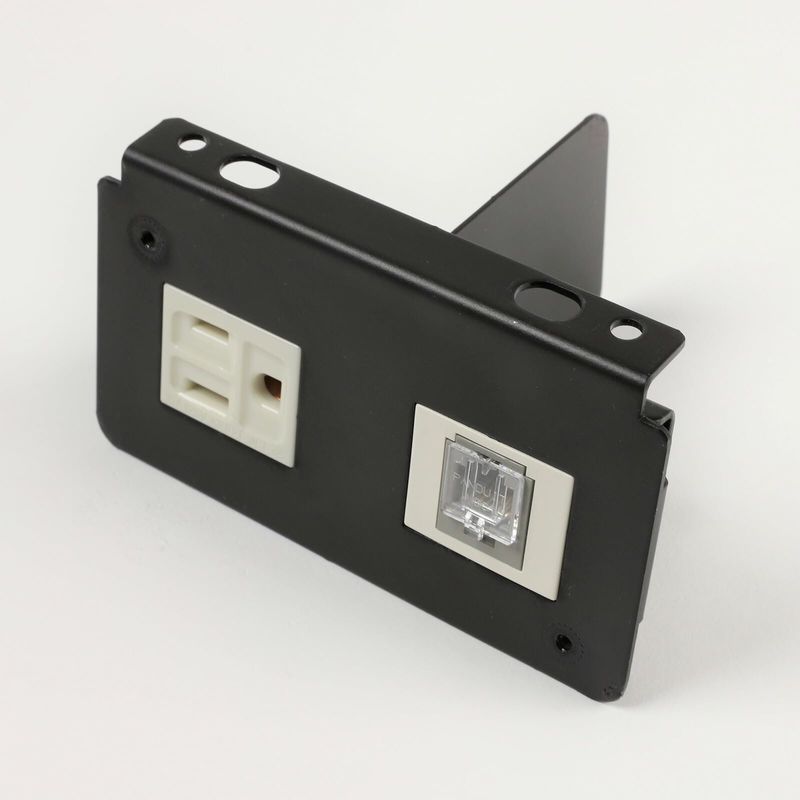 TERADA Floor Outlet, Teracon Smart Outlet, Multi Type (Plunged) for TSK Fixture Block (with ...