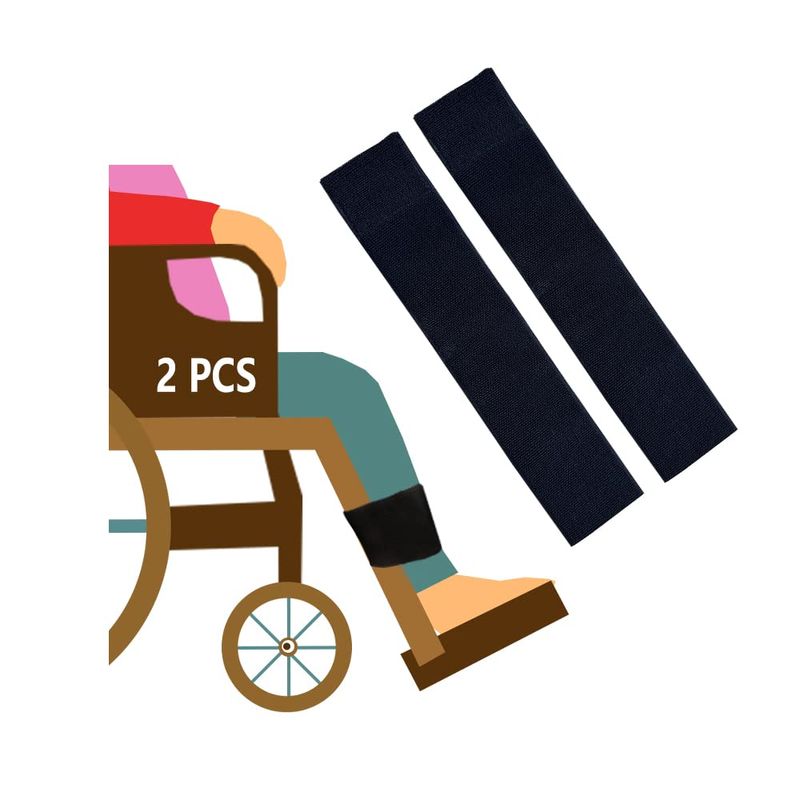 Wheelchair Foot Rest Straps Medical Safety Seat Belt Wheelchair Leg ...