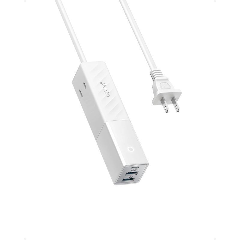 Anker 511 USB Power Strip (USB Tap, Power Tap, AC Outlet 2 Port, USB-C ...