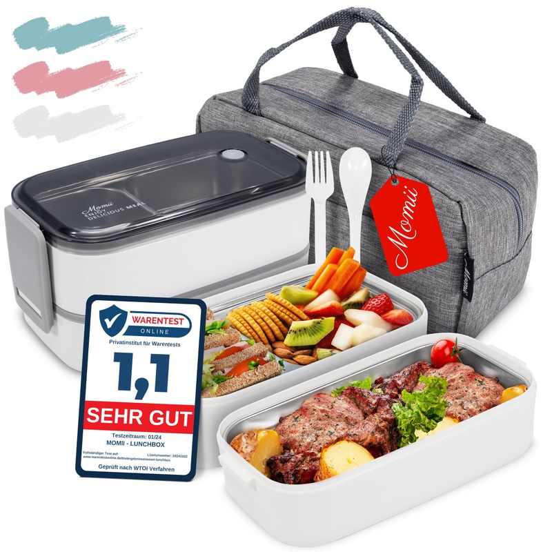 Premium Lunch Box for Adults and Children Including Carry Bag and ...