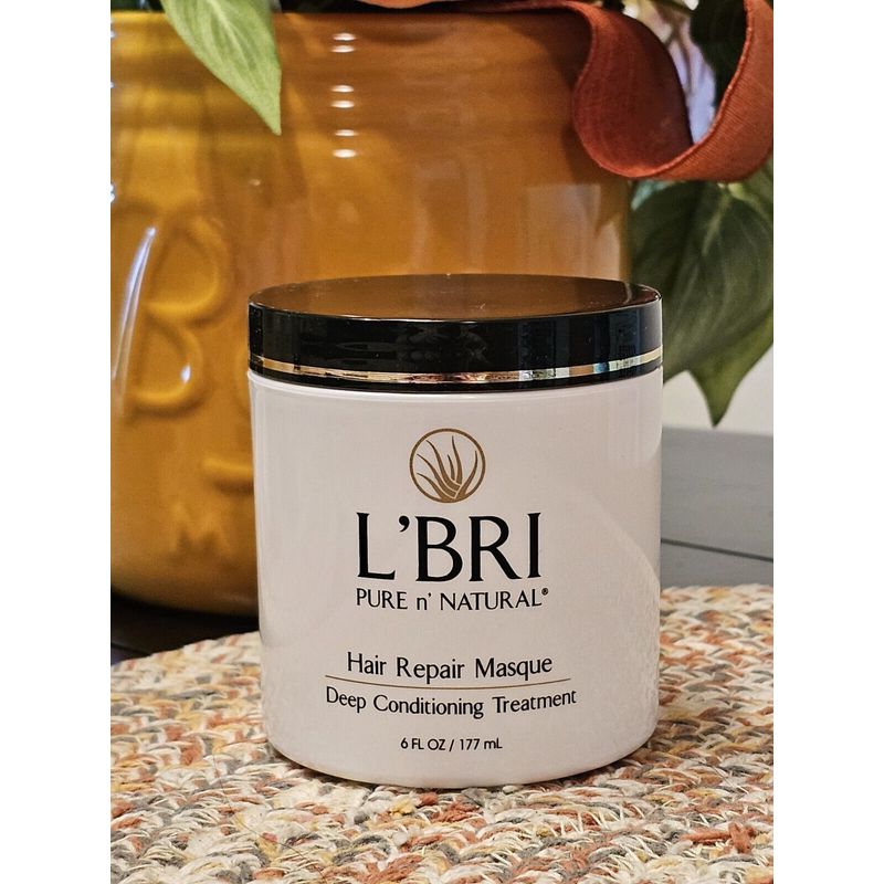L BRI Pure n Natural Hair Repair Masque 6 Oz Deep Conditioning ...