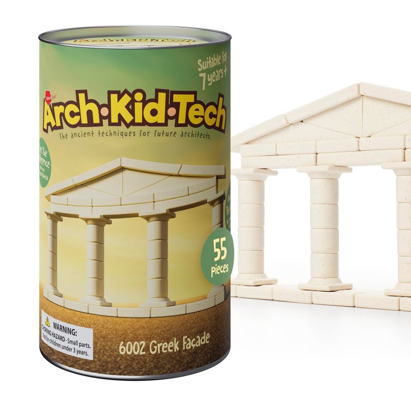 Taksa Toys Ancient Greek Facade Stem Toys Unique Educational Stackable ...