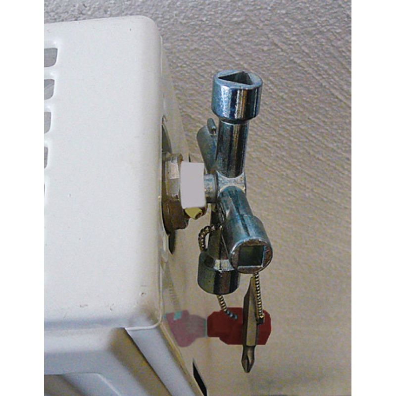 7 in 1 Utility Key for Radiator Electric Water Gas Meter Box & 1 pcs ...