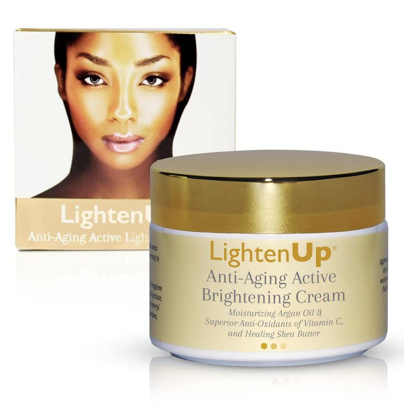 Lightenup Anti-Aging Skin Brightening Cream | 4.4 fl oz / 100 ml | Dark ...