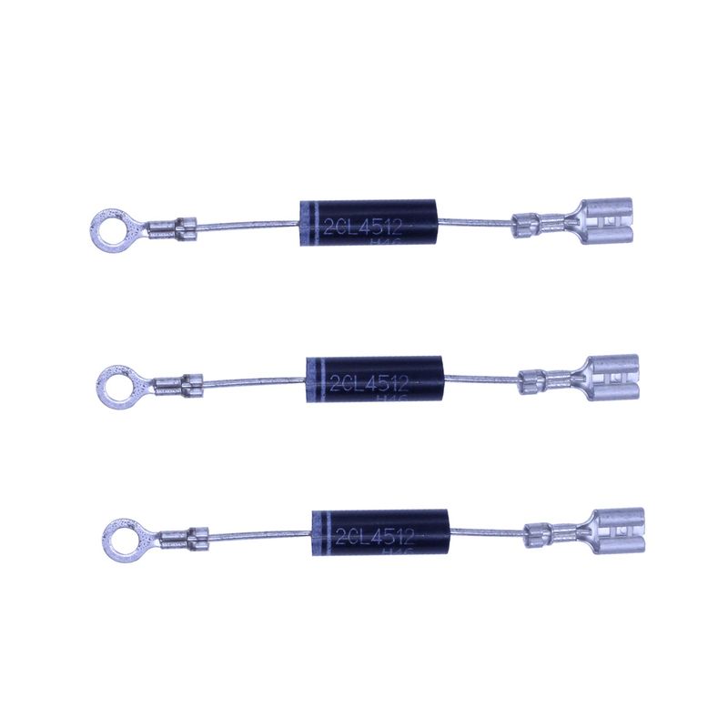 HUABAN 3PCS 2CL4512 Microwave Diode 450mA 12KV High Voltage Diode ...