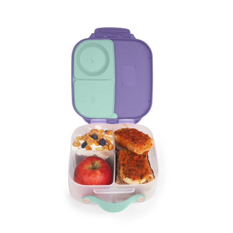 b.box Mini Lunch Box for Kids with 3 Compartments (2 Airtight) Ideal ...