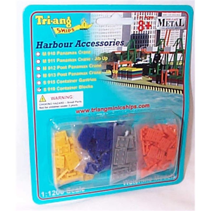 triang Harbour Accessories S 919 Container Blocks set 1:1200 scale ...